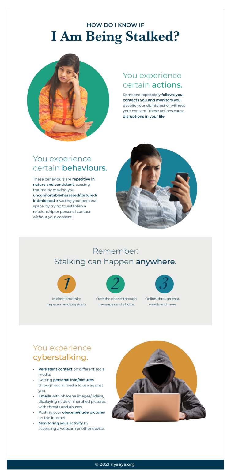 How do I know if I am being stalked?